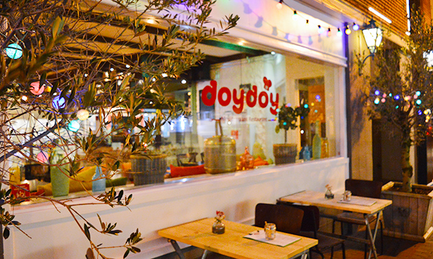 Spontaan uit eten bij Doydoy, 3-gangen shared dining bespaar 52% in ...