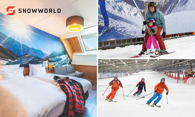 Skiën / snowboarden bij SnowWorld? Voordelig de piste op via Social Deal