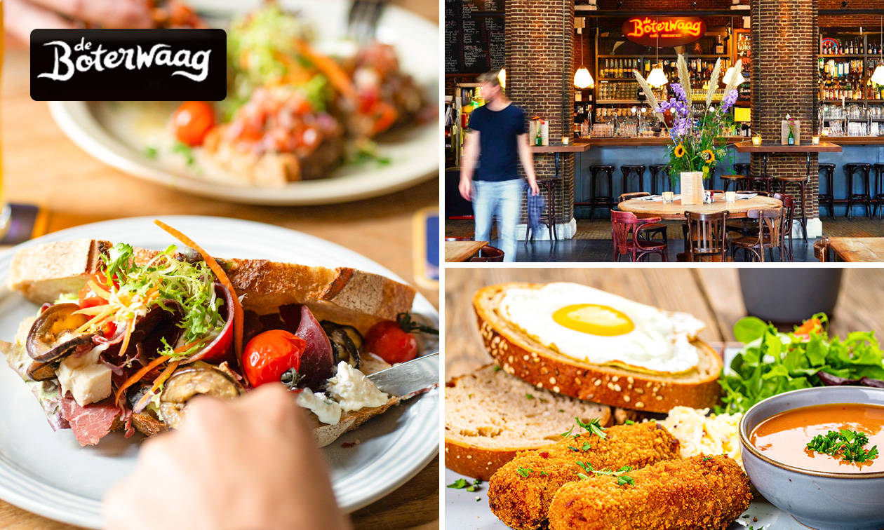 de Boterwaag, 12-uurtje of 2-gangen keuzelunch in hartje Den Haag ...
