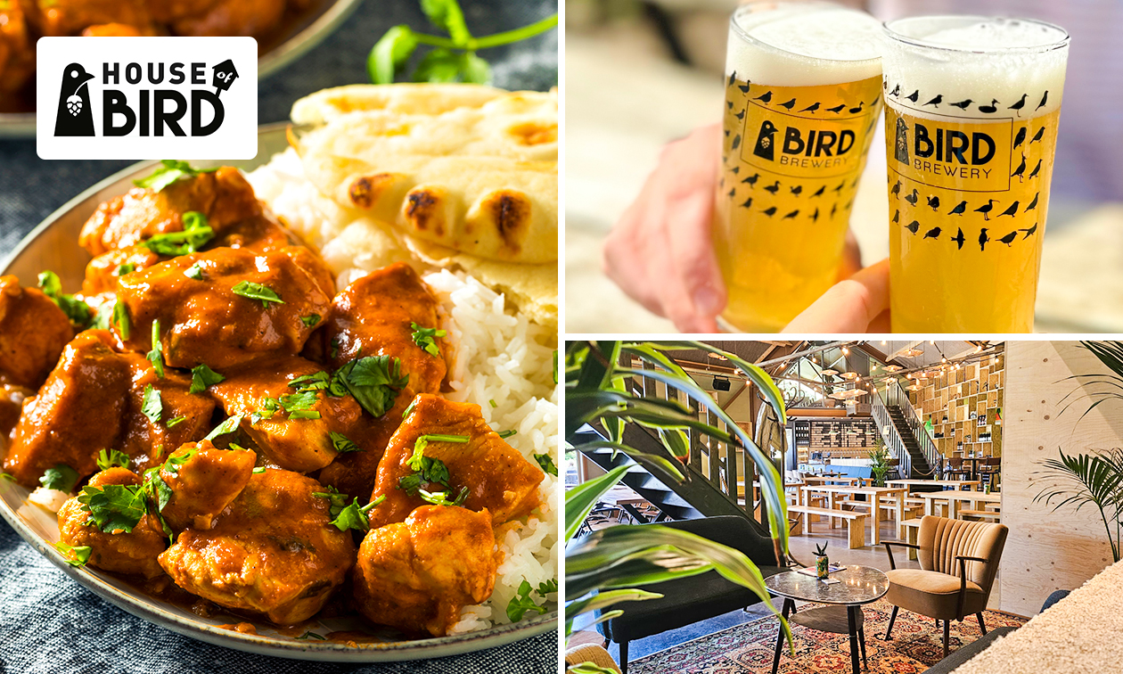 House of Bird Kwintelooijen, 3-gangen keuzediner bij House of Bird ...