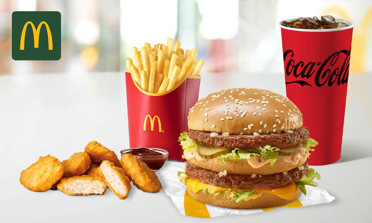 McDonald's, Drive-in: 40% korting op een groot McMenu + 6 Chicken ...